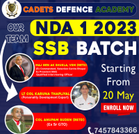 upcoming batches - Cadets Defence